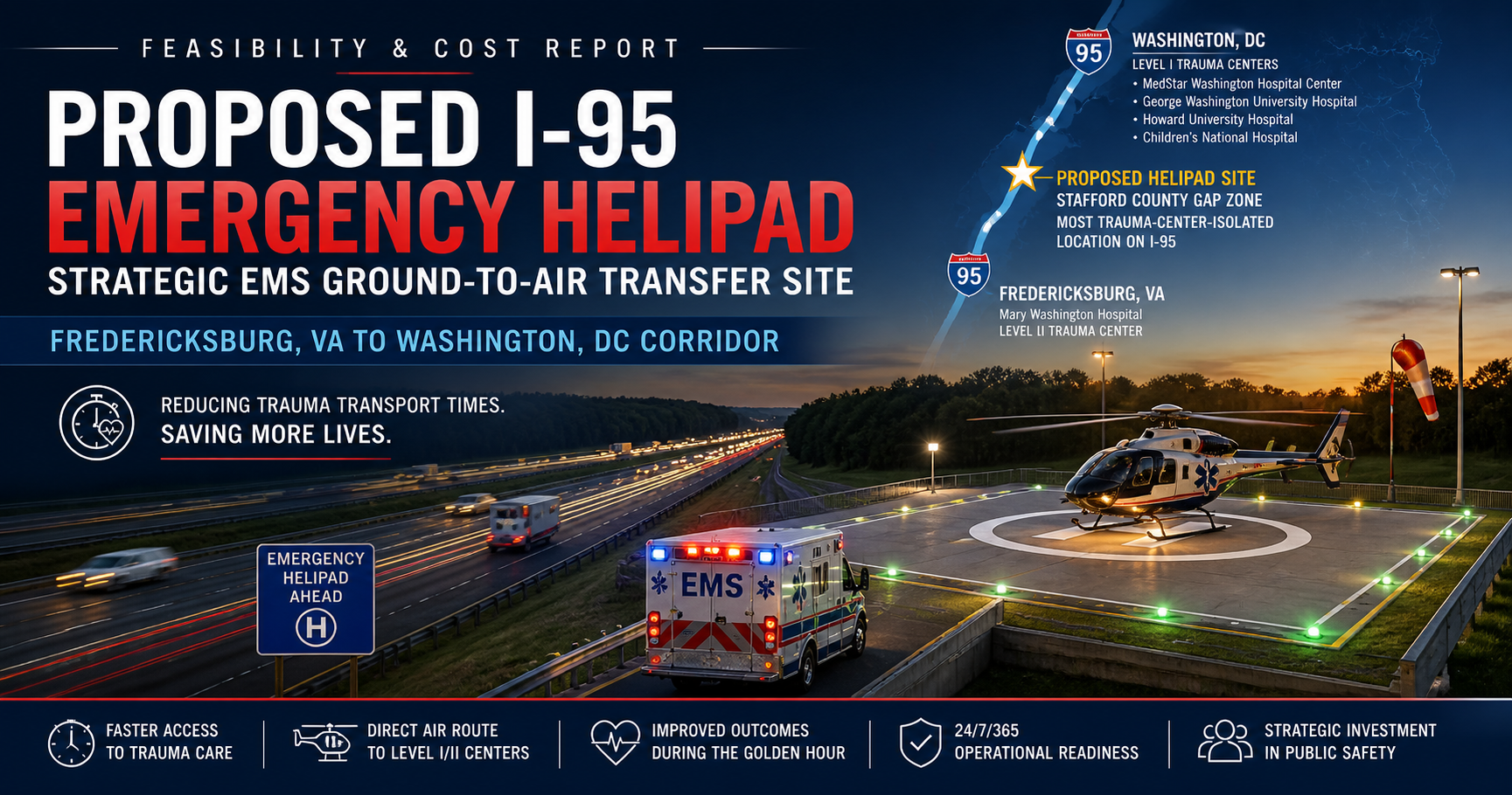 I-95 Corridor Emergency Helipad Feasibility Study – Jarad Ponce